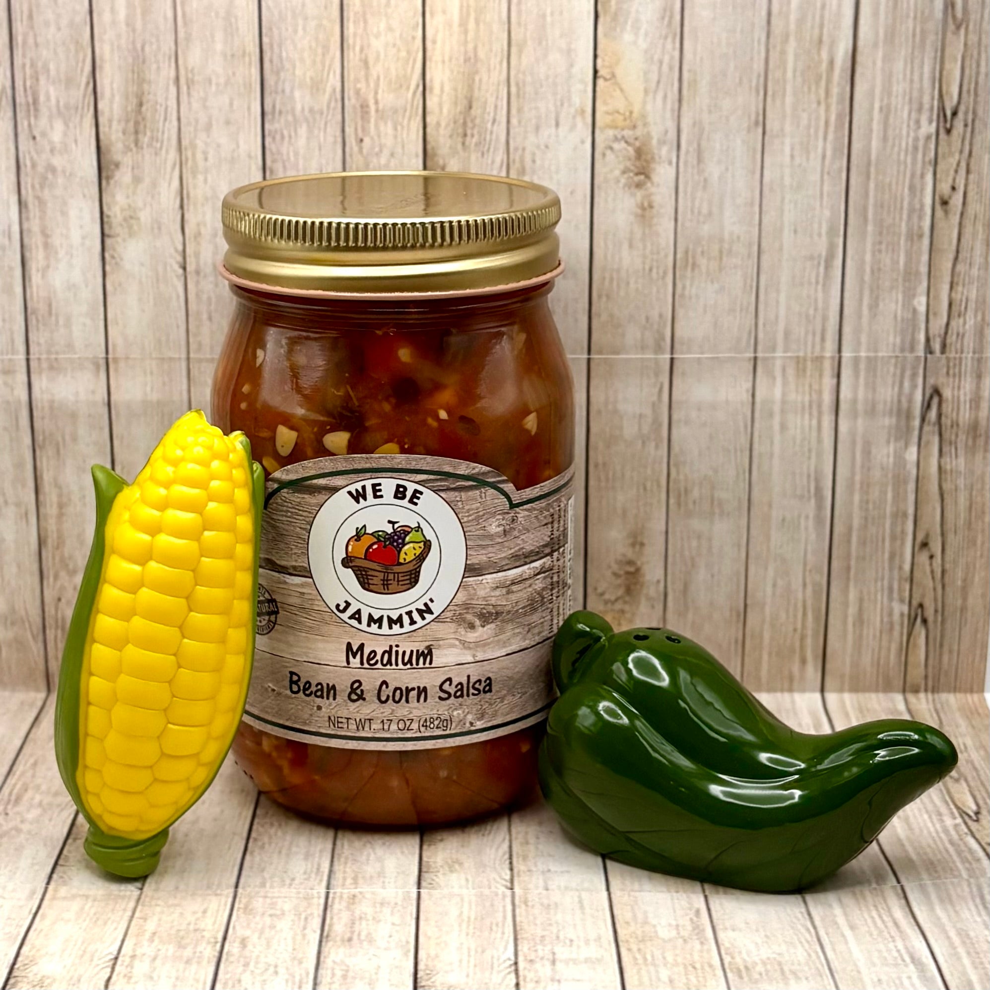 Black Bean and Corn Salsa (Medium) – We Be Jammin RI